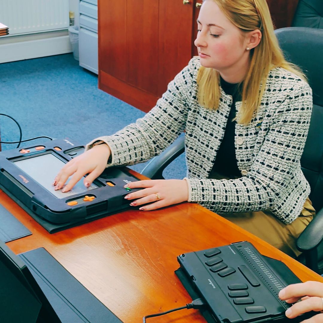 Exploring groundbreaking assistive technology at HumanWare UK to boost ...
